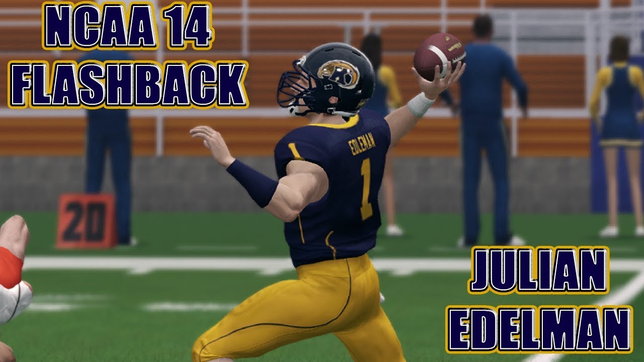 SUPER BOWL MVP JULIAN EDELMAN COLLEGE FLASHBACK | NCAA FOOTBALL 14 ...