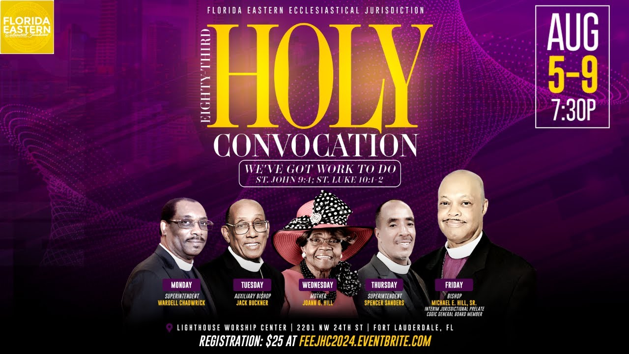 Holy Convocation 2024, night 1 - YouTube