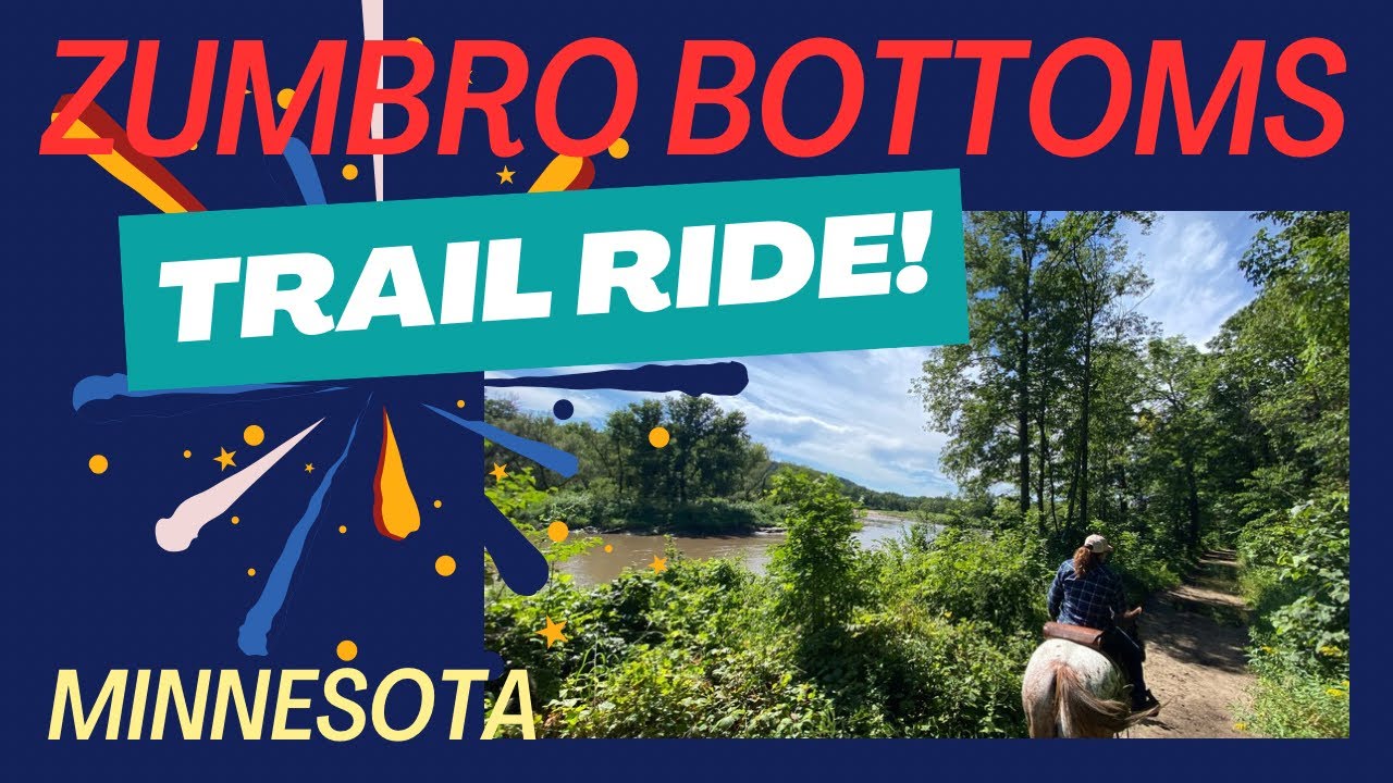 Zumbro Bottoms MN Trail Ride! Getting to know the trails. - YouTube