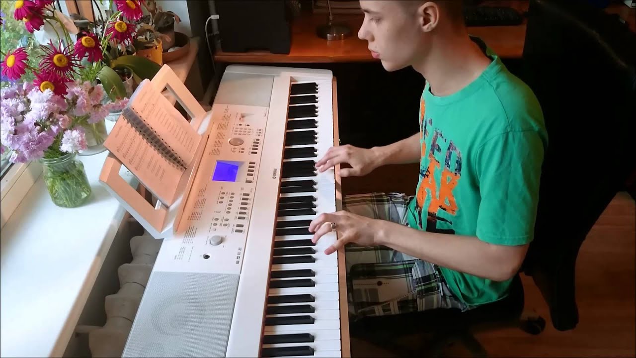 Auga, Auga Rūžeņa (klavieres/piano cover) - Arranged by Toms Mucenieks ...