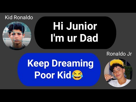 If Young Ronaldo & Ronaldo jr Had a Chat