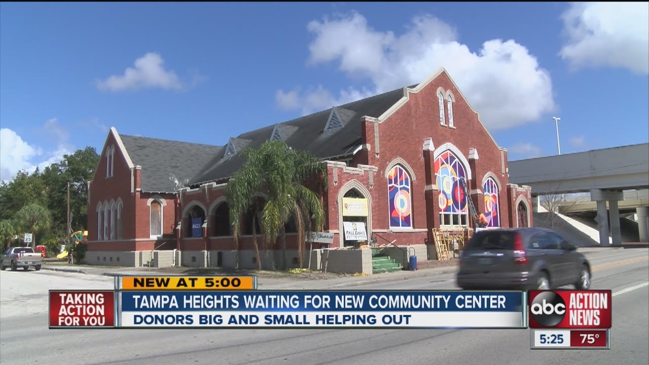 Tampa Heights community center will help children - YouTube