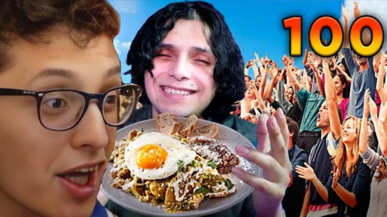ESQUIZO REGALA MAS DE 100 CHILAQUILES - YouTube