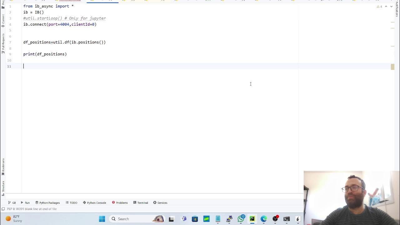 VOLUME DOESNT WORK Please don't watch.... Getting started with Interactive Brokers APwith IB ...