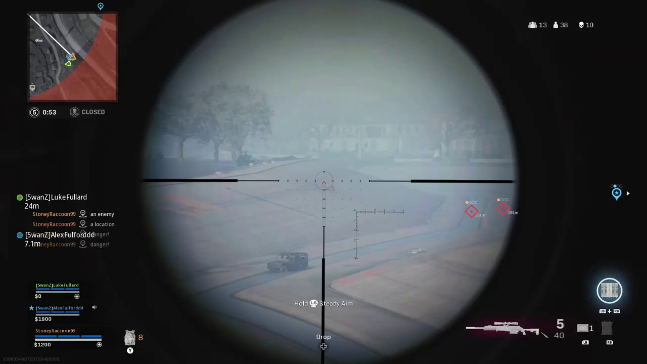 CALL OF DUTY WARZONE 250m COLLATERAL SNIPE - YouTube