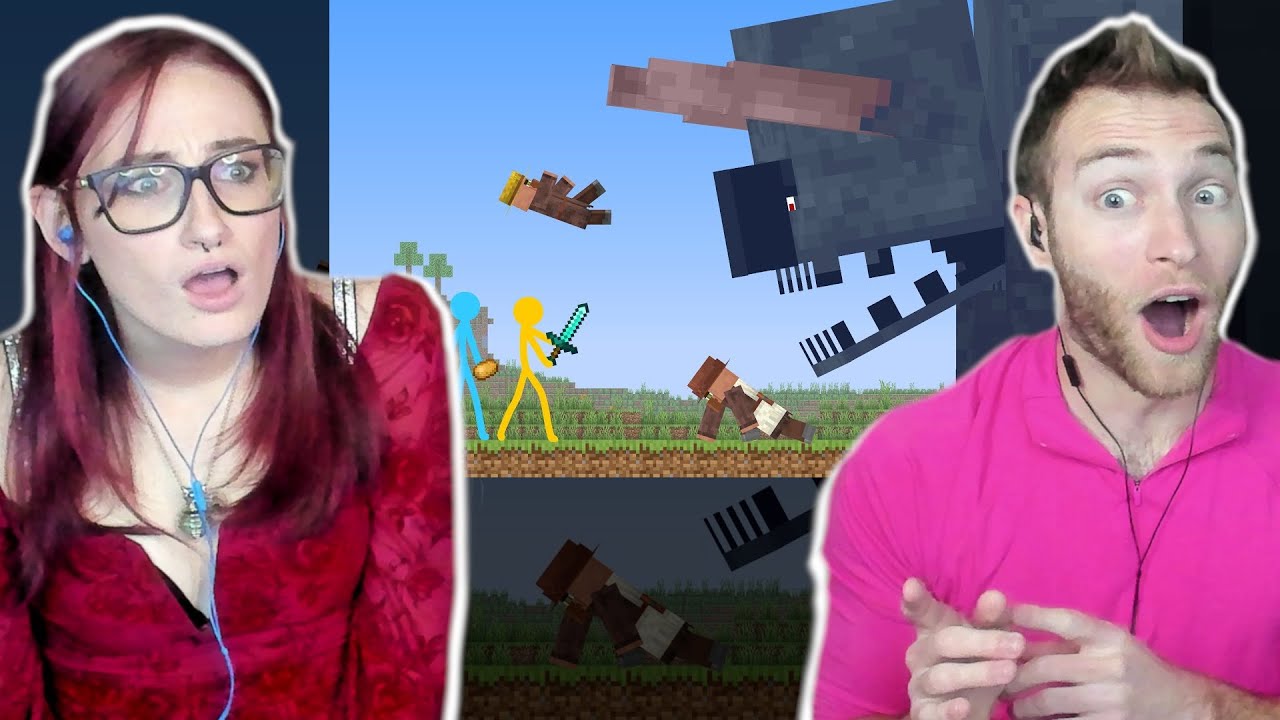 IS THAT REAL??!! Reacting to Animation vs Minecraft Ep.23 Titan Ravager ...