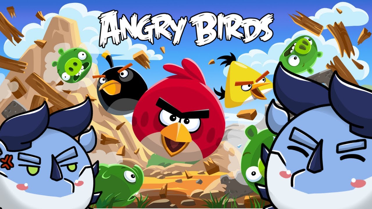 [ Angry Birds ] Loncat - Loncat Menghancurkan Base Piggie Pencuri Telur ...