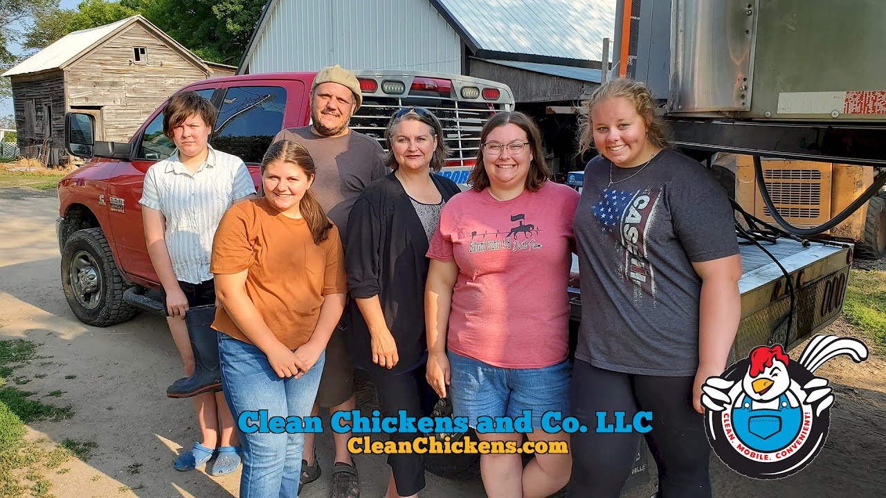 Clean Chickens LLC Mobile Poultry Processing - YouTube