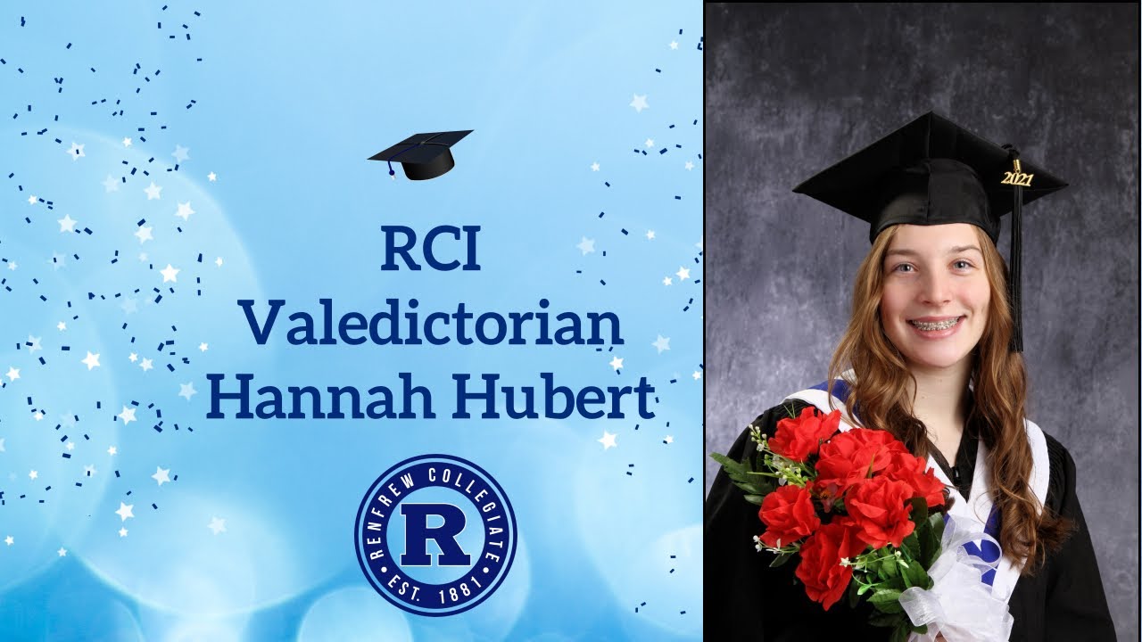 2021 Valedictory by Hannah Hubert - YouTube