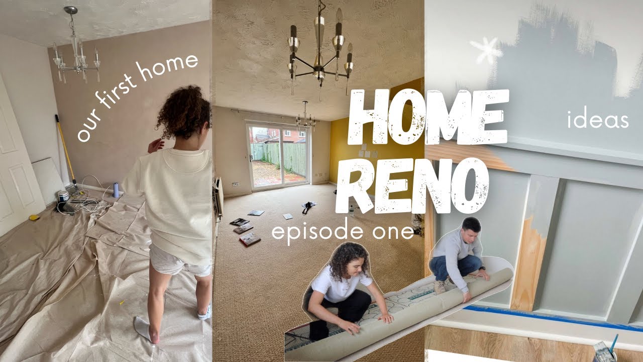 home renovation VLOG | first time buyers *our first home!* 🏡 - YouTube