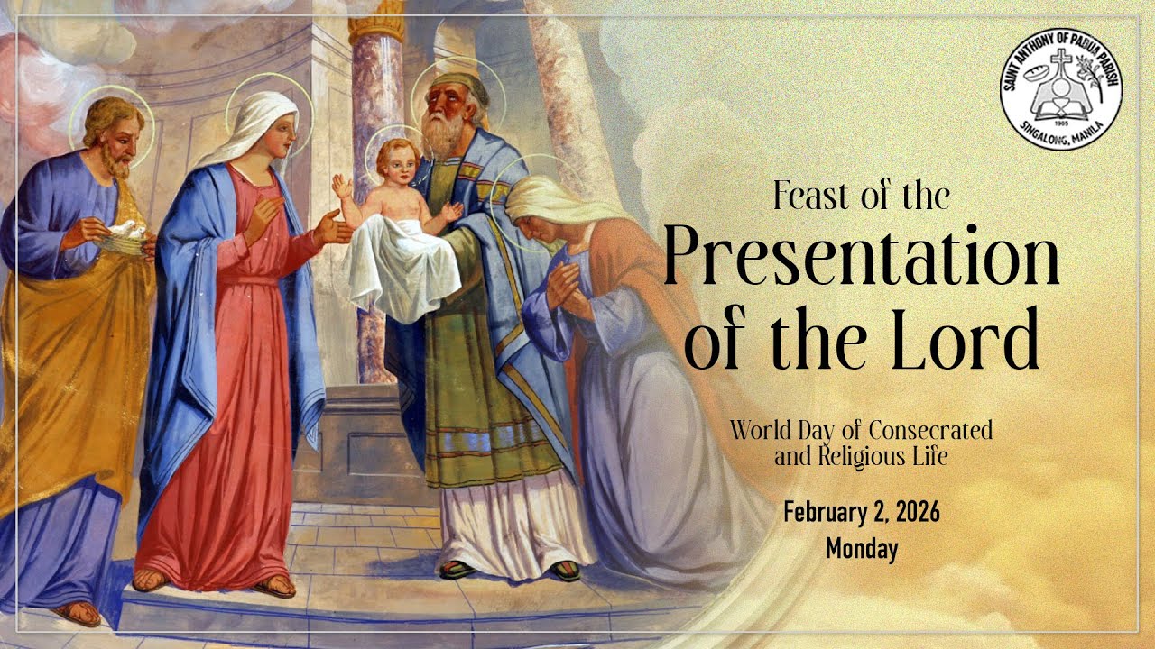 Feast of the Presentation Of The Lord | 7:30 AM Holy Mass | February 2 ...
