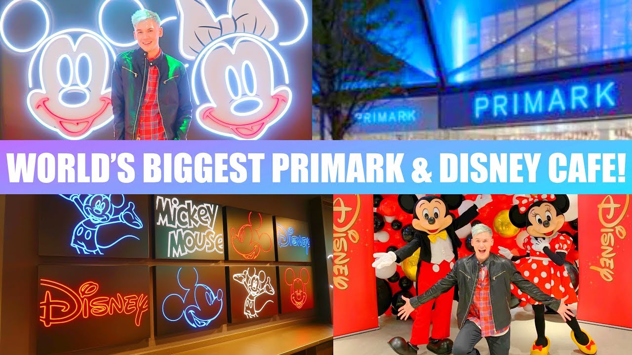 First Look at the World's Largest Primark & Disney Cafe! @DisneyUK ...