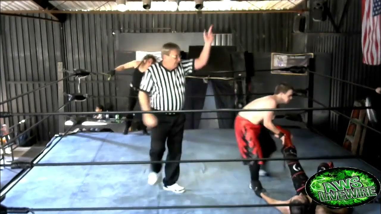 Aws Livewire Main Event Erik Ryker And Sheik Akbar Bashar W Avril Vs Aaron Jacobs And Devin Reid