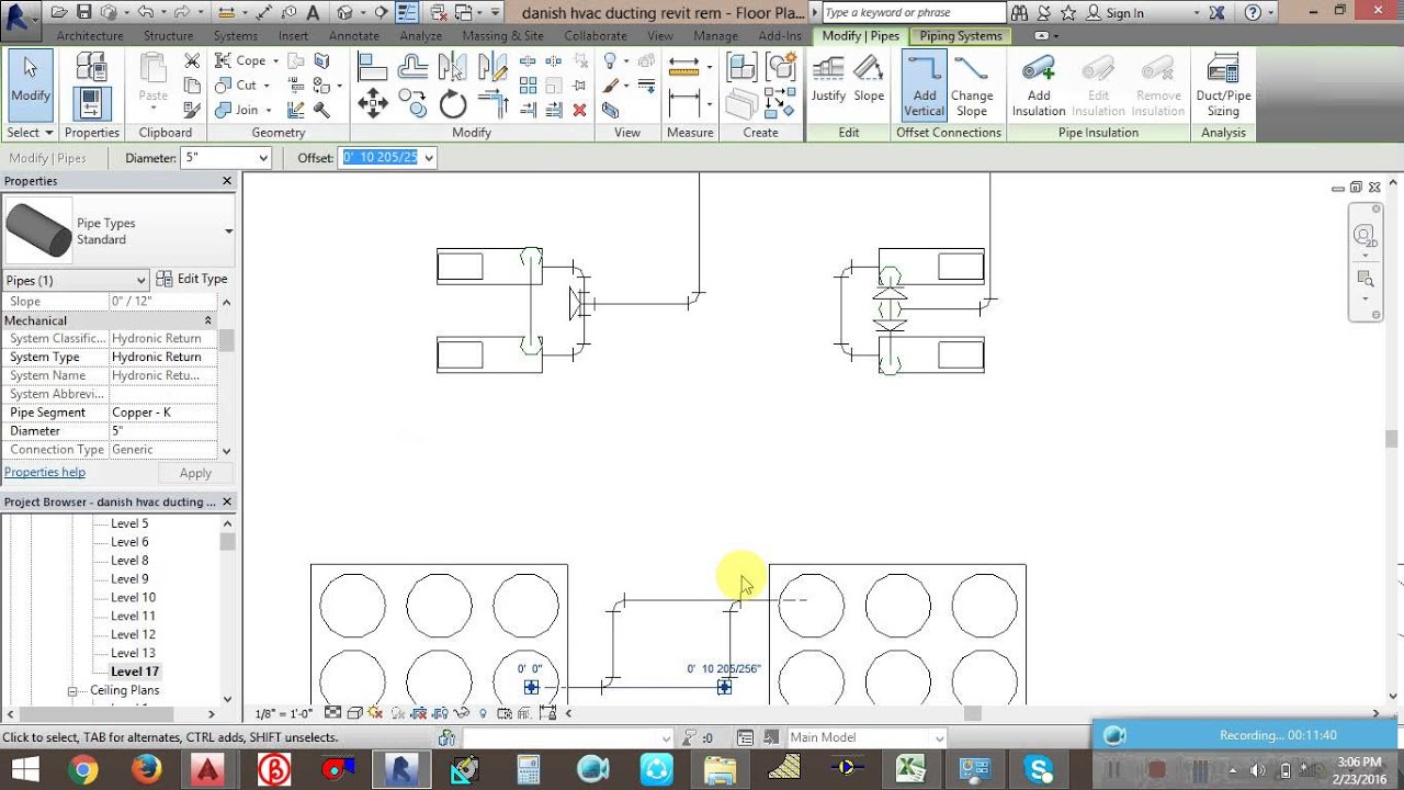 Revit MEP ( placing pumps and chillers) - YouTube