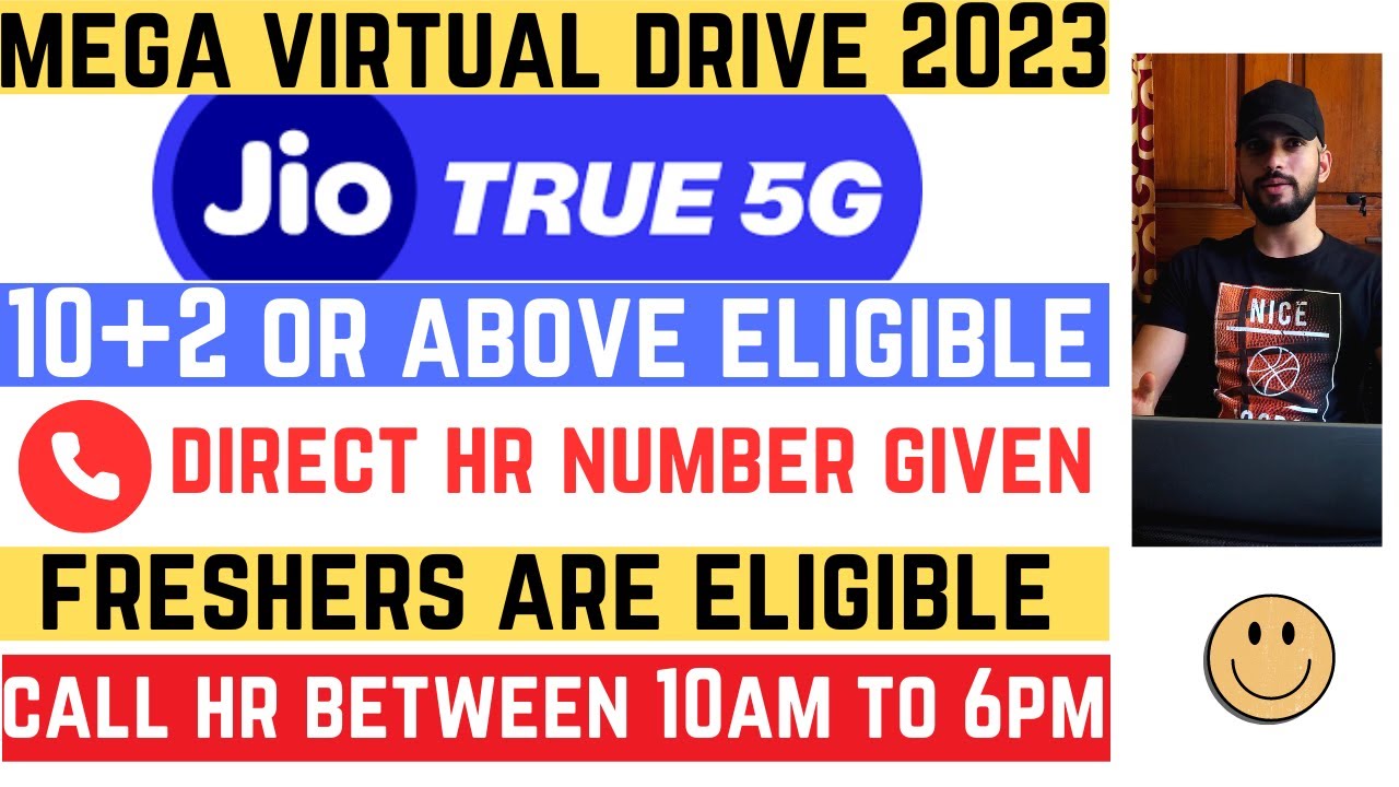 Jio Mega Virtual Interview Work From Home Jobs | Hr Details Given ...