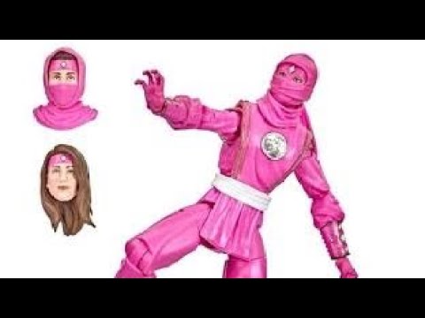 Hasbro Power Rangers Lightning Collection Mighty Morphin Pink Ninjetti ...