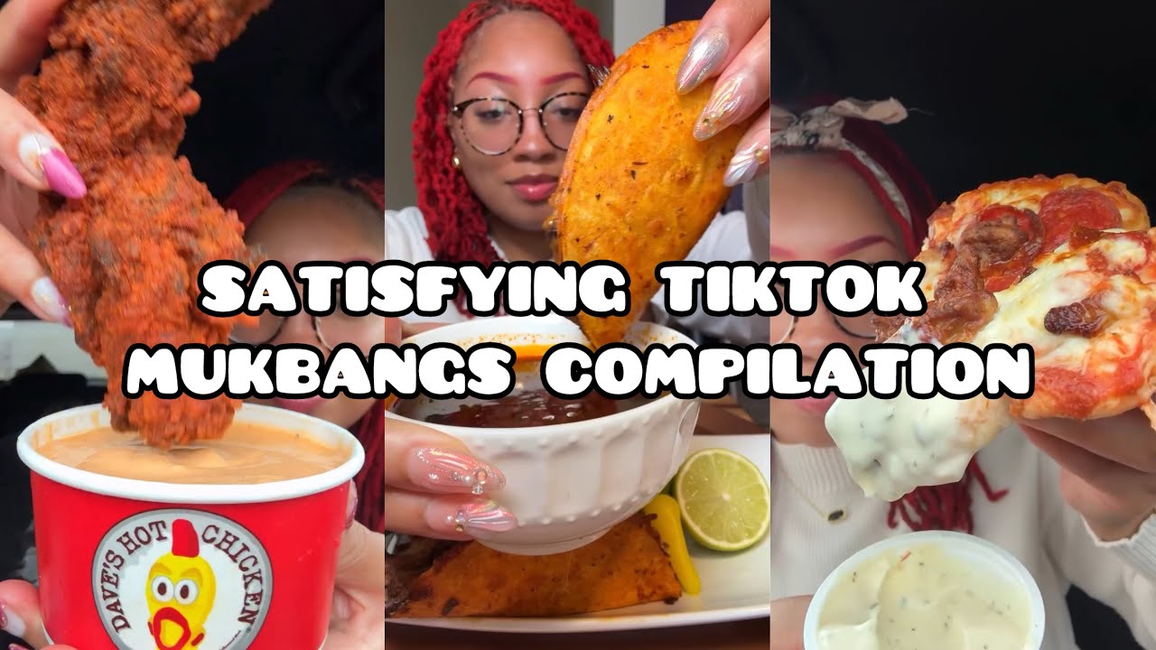 SATISFYING TIKTOK MUKBANGS COMPILATION - YouTube