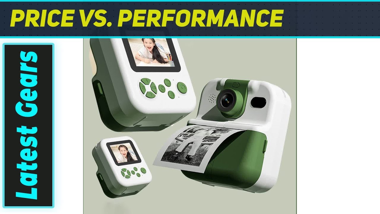 Best Instant Print Camera: 24MP HD Rotating Lens & Instant Prints ...