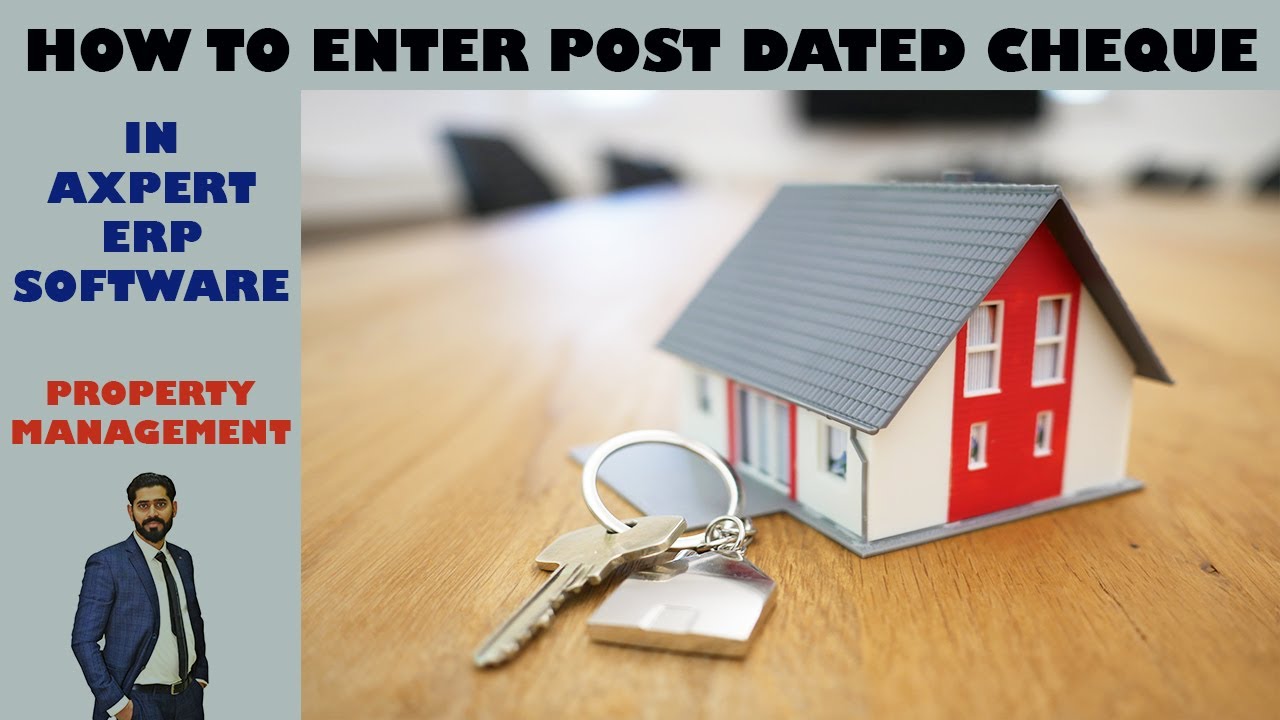 Property Management System : Post Dated Cheque - PDC Reciept - YouTube