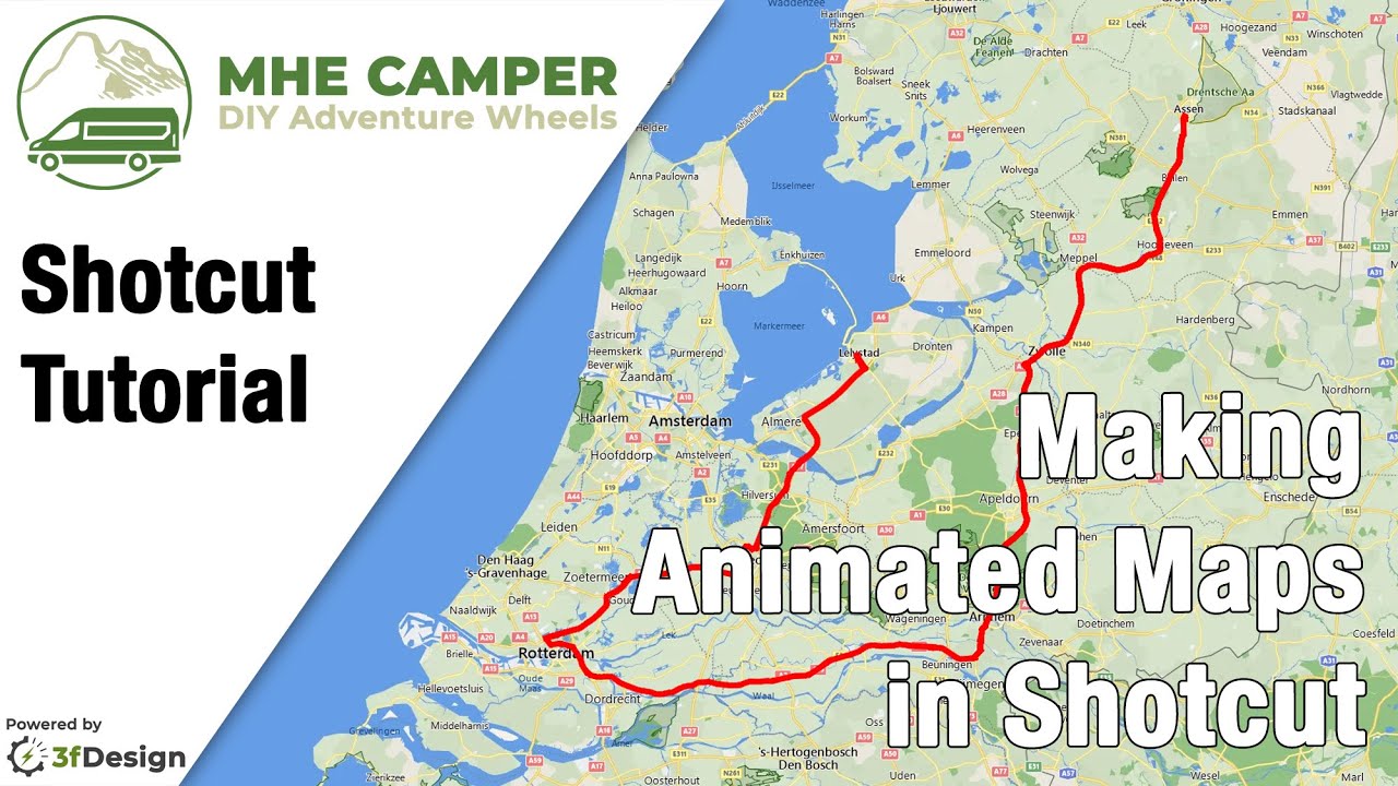 Shotcut Tutorial - Making Animated Maps - YouTube