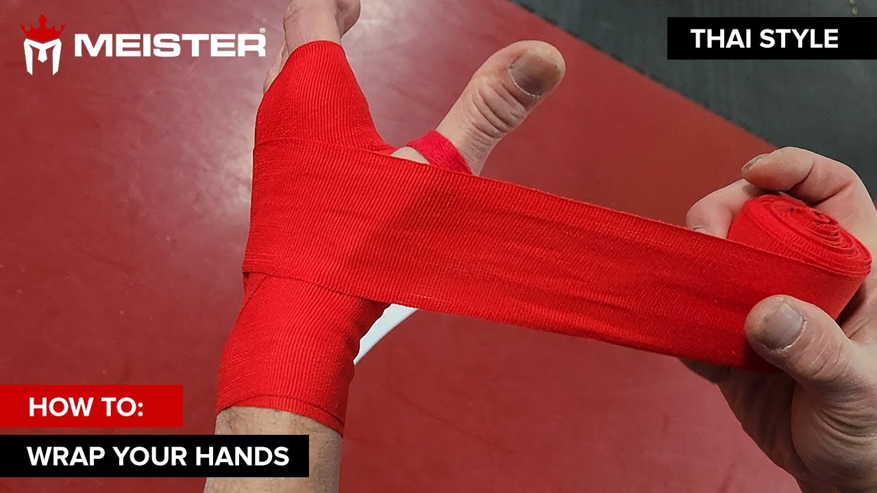 Meister: How to Wrap your Hands - Muay Thai Style - YouTube