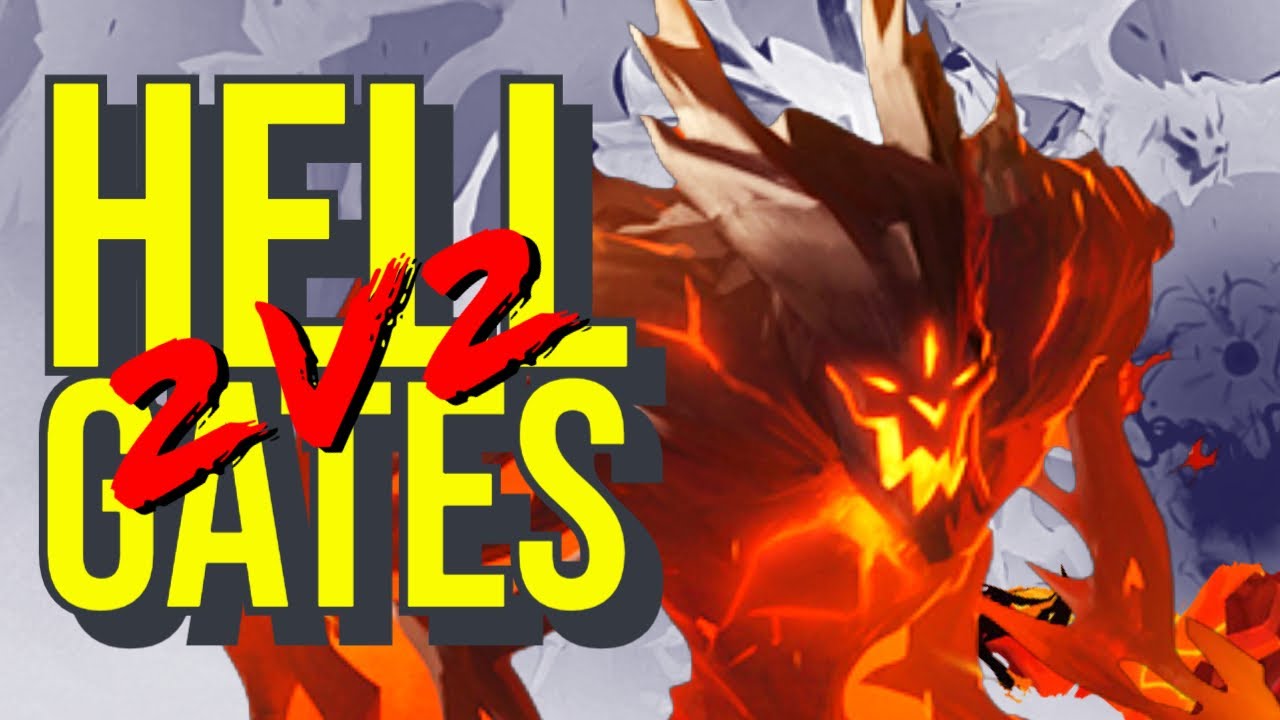 Hellgate Tank Build Albion Online 2v2 Team Fight 4 - YouTube