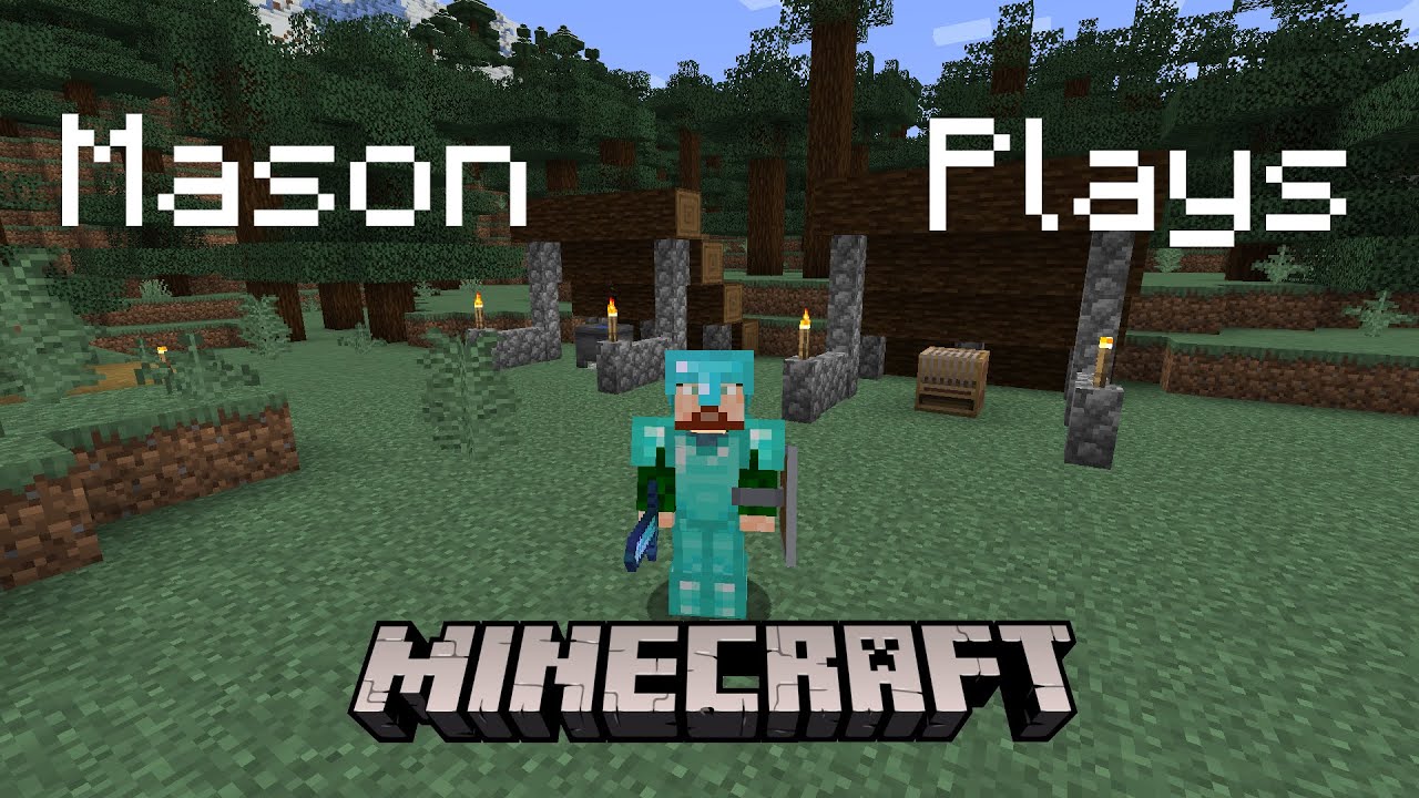 Creating Jobs for Villagers | Mason Plays Minecraft #61 - YouTube