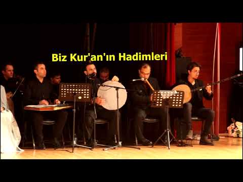 Kanun  Taksiminden sonra Biz Kur’an’ın Hadimleri Eseri.