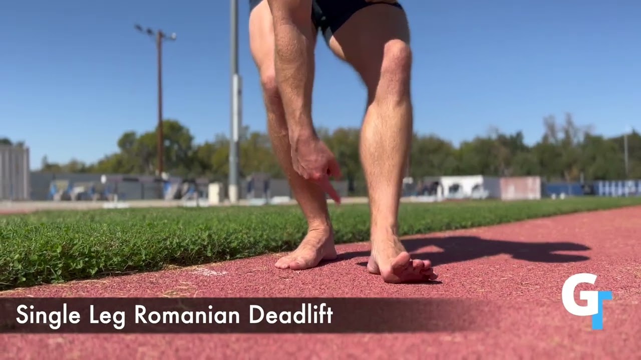 Single Leg Romanian Deadlift (Exercise Demo) - YouTube