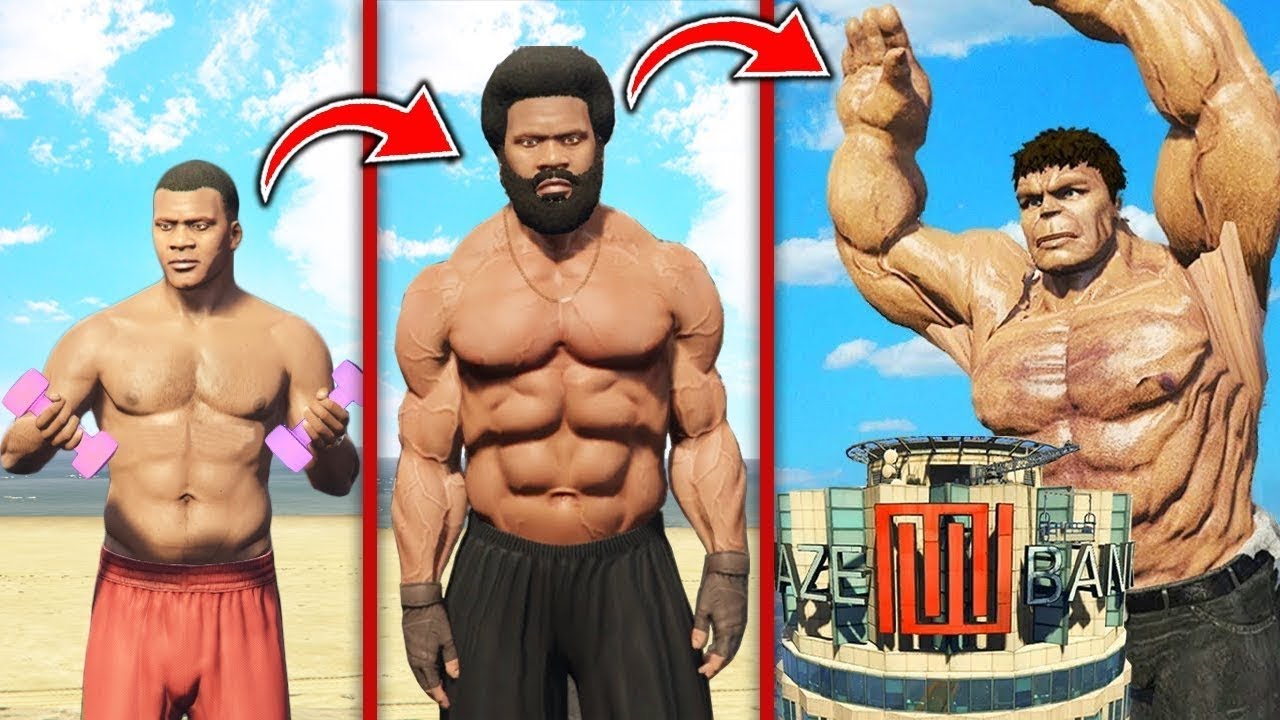 I Became the STRONGEST MAN in GTA 5 - YouTube