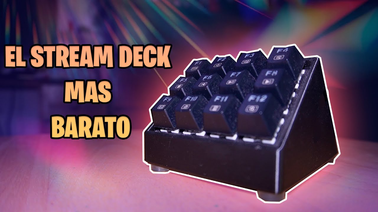 Así hice mi STREAM DECK por MENOS de 10USD 🤯 | Tutorial Stream Deck Casero - YouTube
