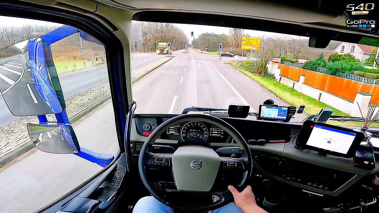 Beautiful day for driving in Germany - Truck driving POV - YouTube