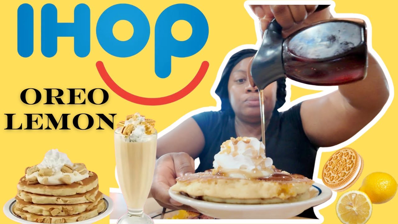 IHOP LEMON OREO PANCAKES - YouTube