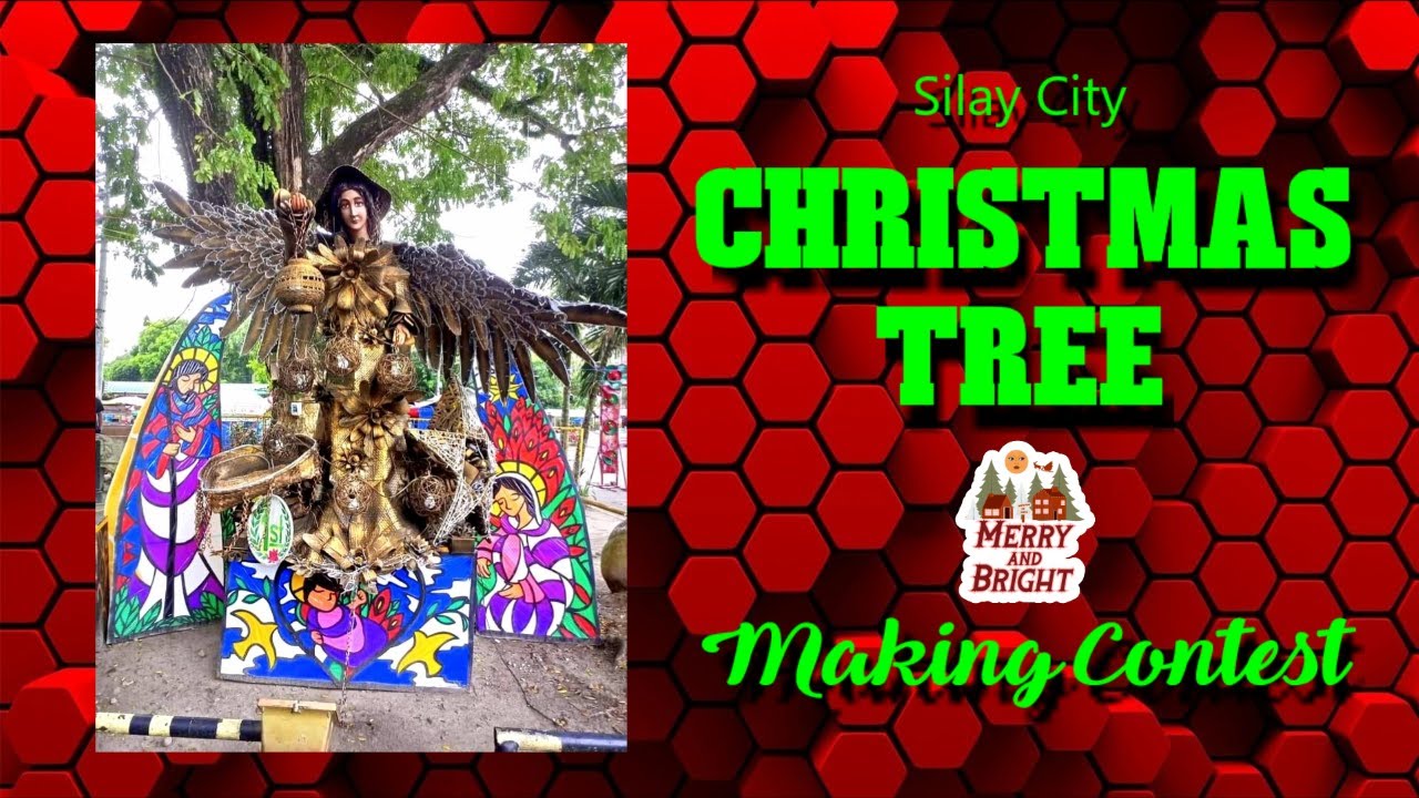 Christmas Tree Making Contest 2023 #Silay City #InterBarangay - YouTube