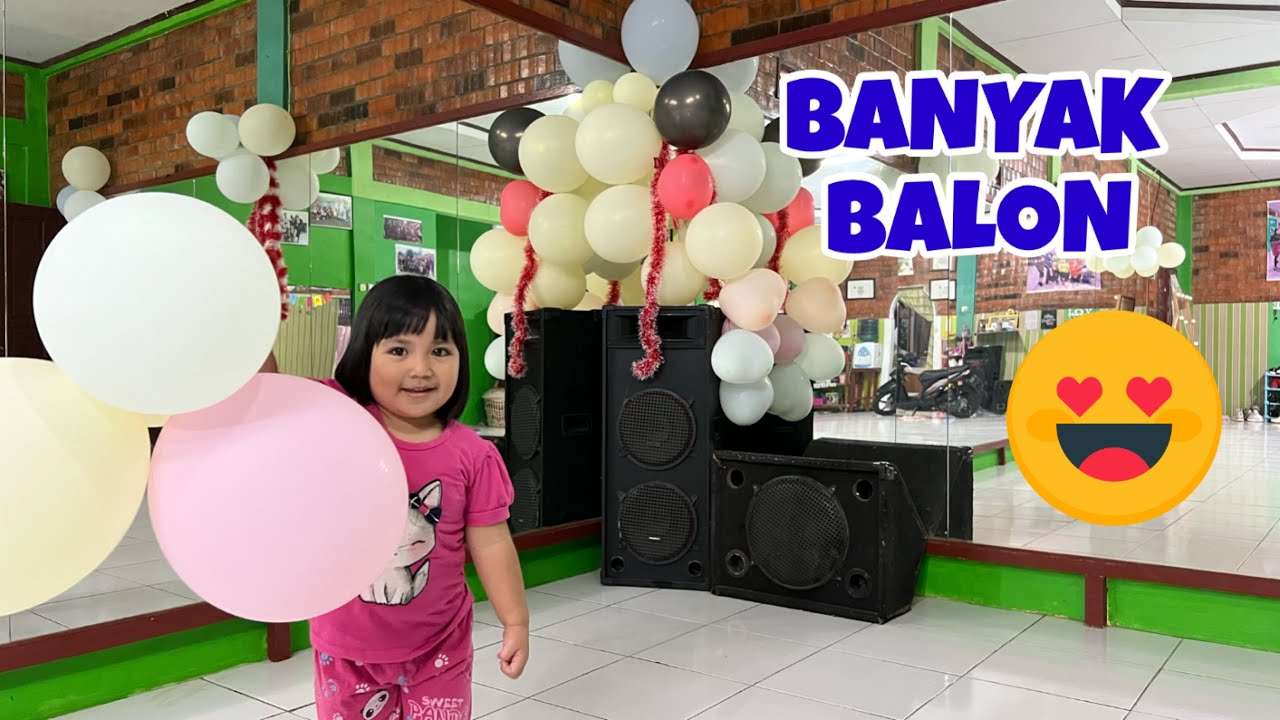 WOW BANYAK BALON DIRUMAH NONA, SIAPA YANG ULANG TAHUN YAH??|VLOG ANAK ...