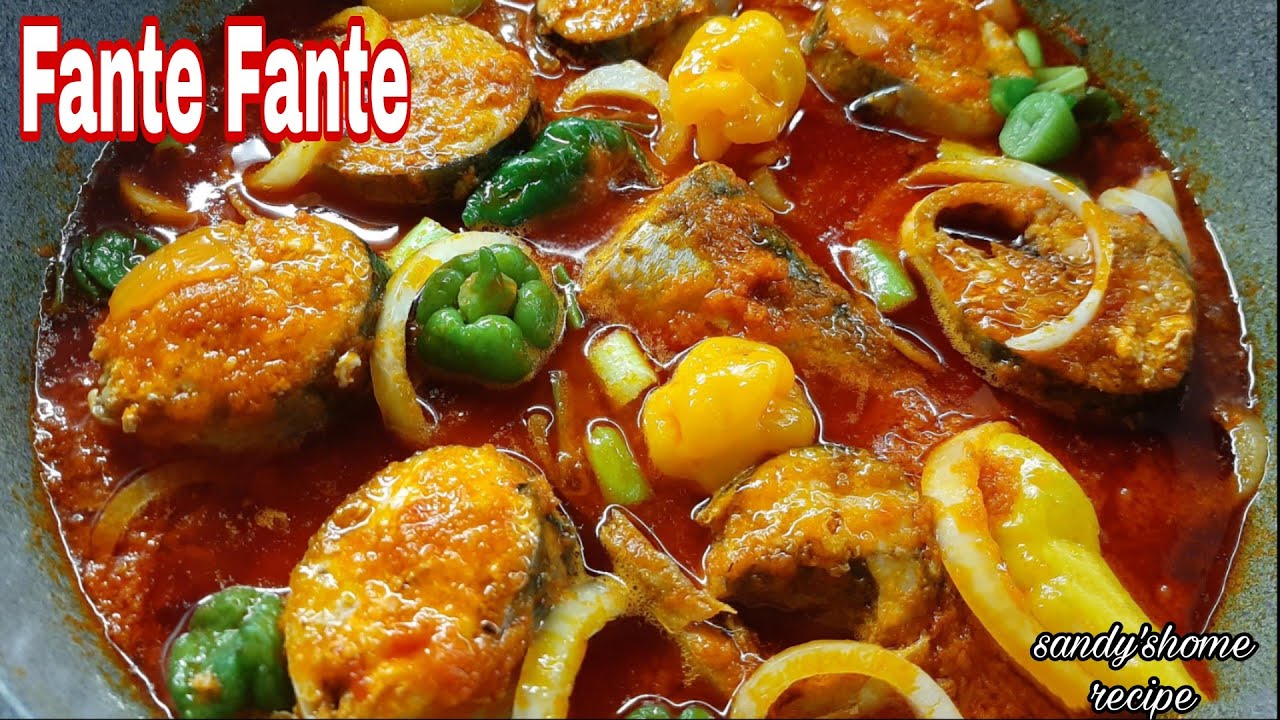 How To Make Authentic Ghana Fante Fante Recipe/Fisherman's Stew. - YouTube