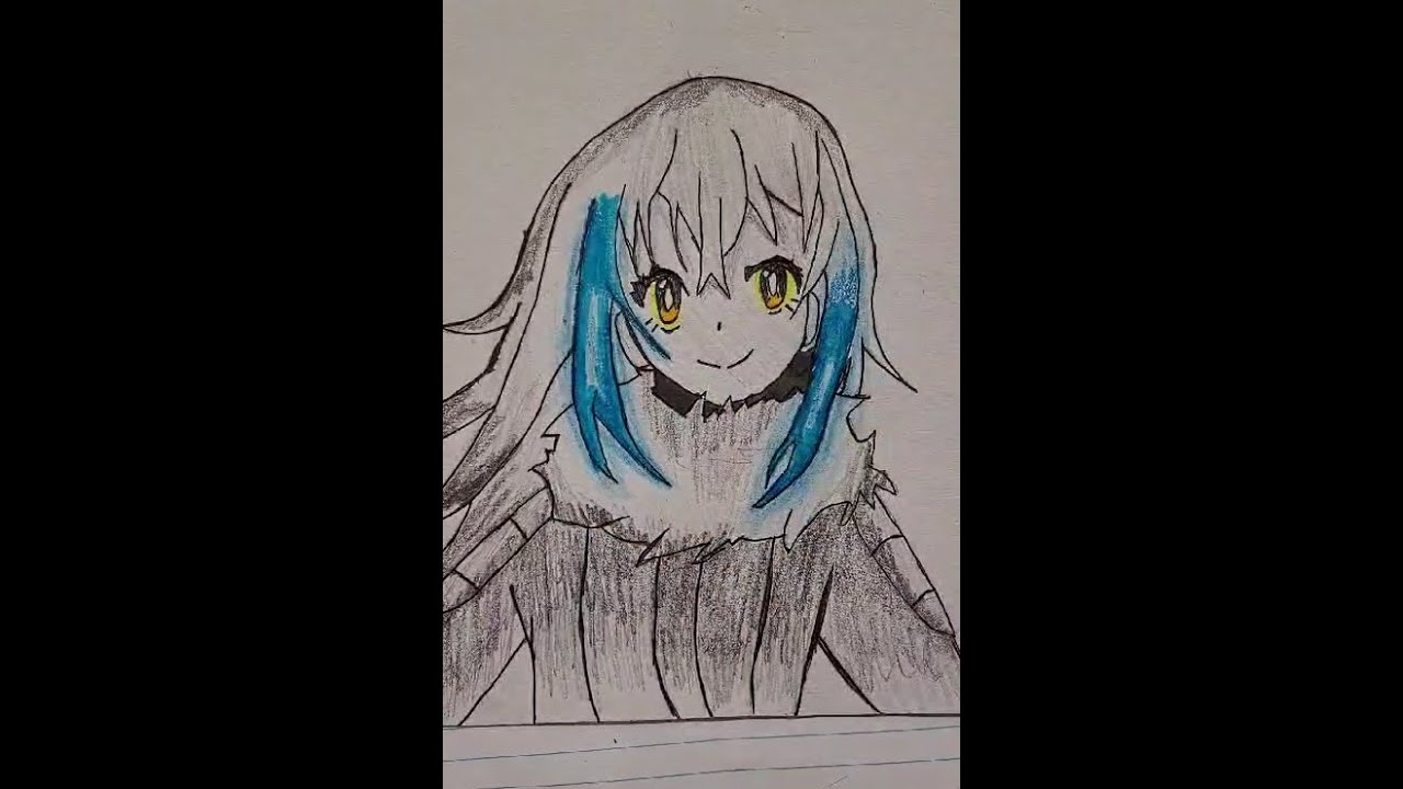 How to draw Rimuru - YouTube
