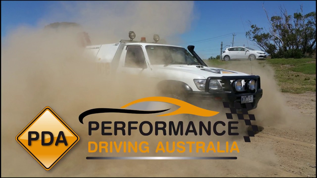 PDA Mine Site Driver Training - Gravel Braking and Basic 4WD - YouTube