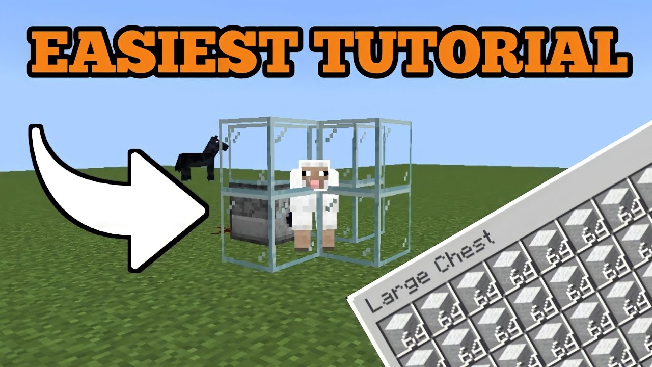 Minecraft: Easy Sheep Wool Farm Tutorial! 1.20 - YouTube