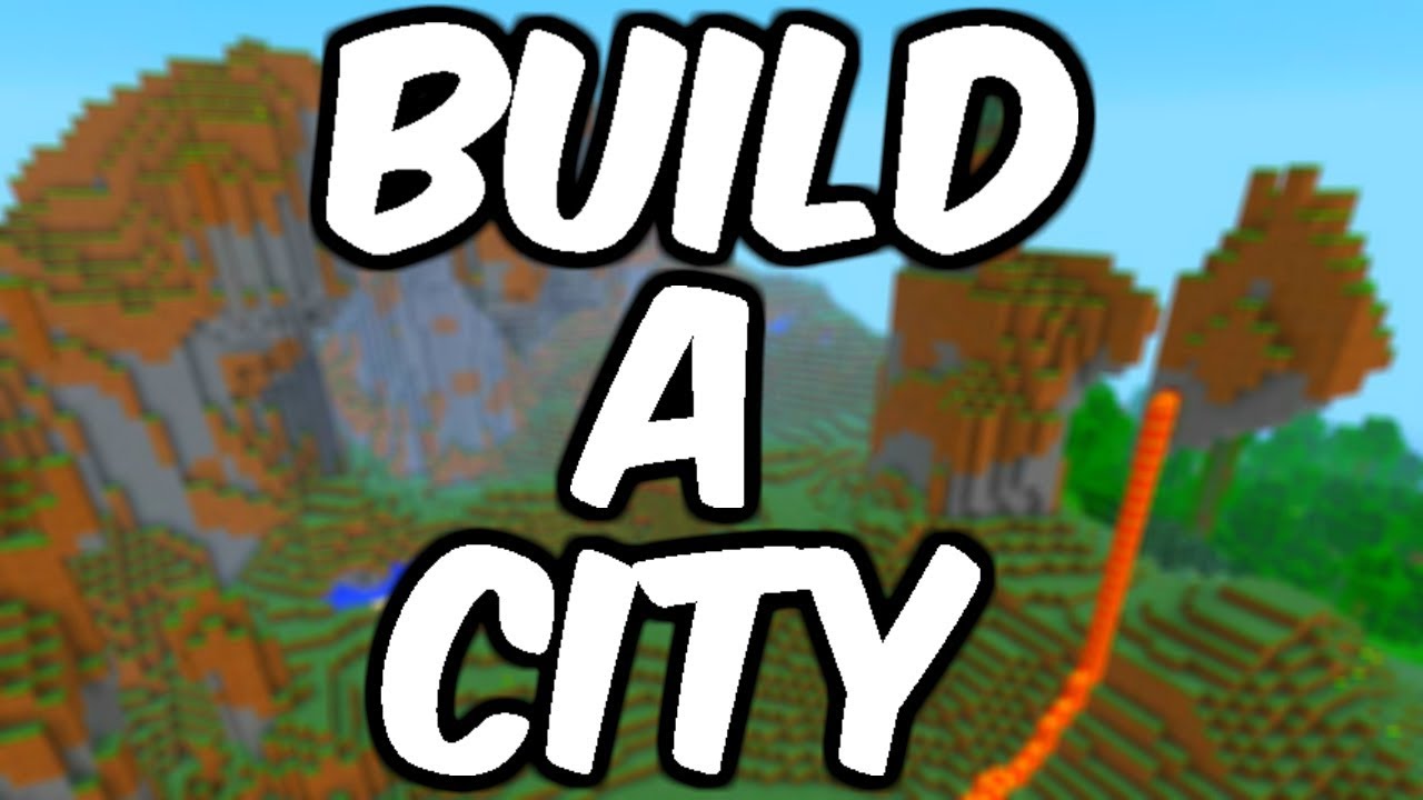 How To BUILD A CITY In Minecraft 2019! (6 Simple Steps!) - YouTube