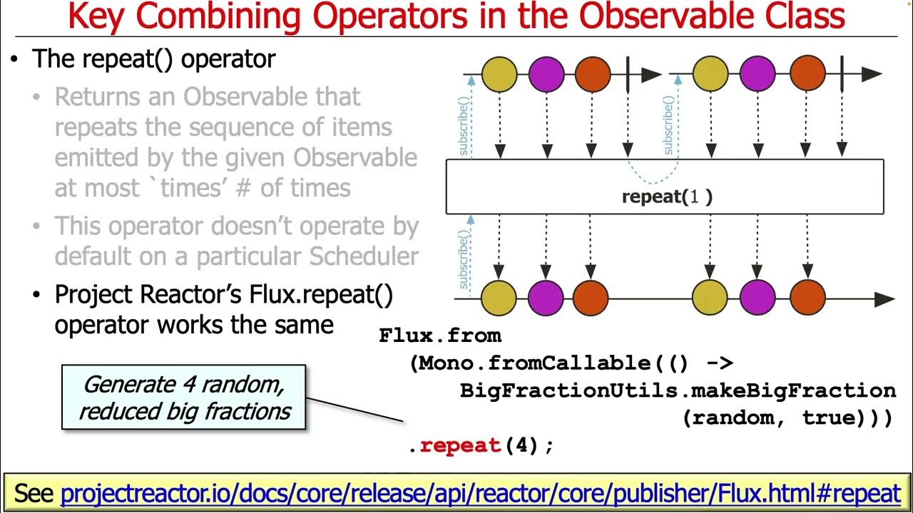 Key Combining Operators in the Observable Class (Part 1) - YouTube