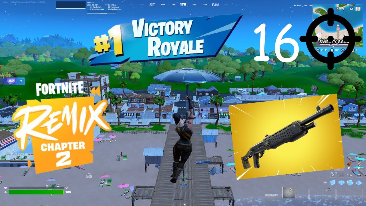 Fortnite Chapter 2 Remix | 16 Kill Win OG Gameplay - YouTube
