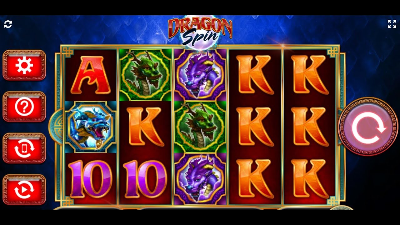 Dragon spin slot machine - YouTube