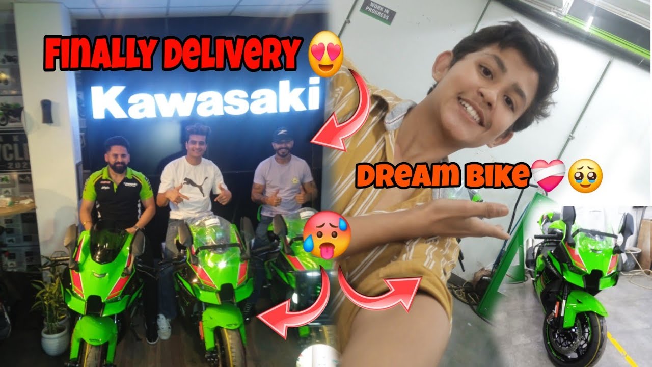 @Motovloggerjannustunts Finally Delivery all done 😱| support kro guys | kawasaki h2r | vlogs 37 ...