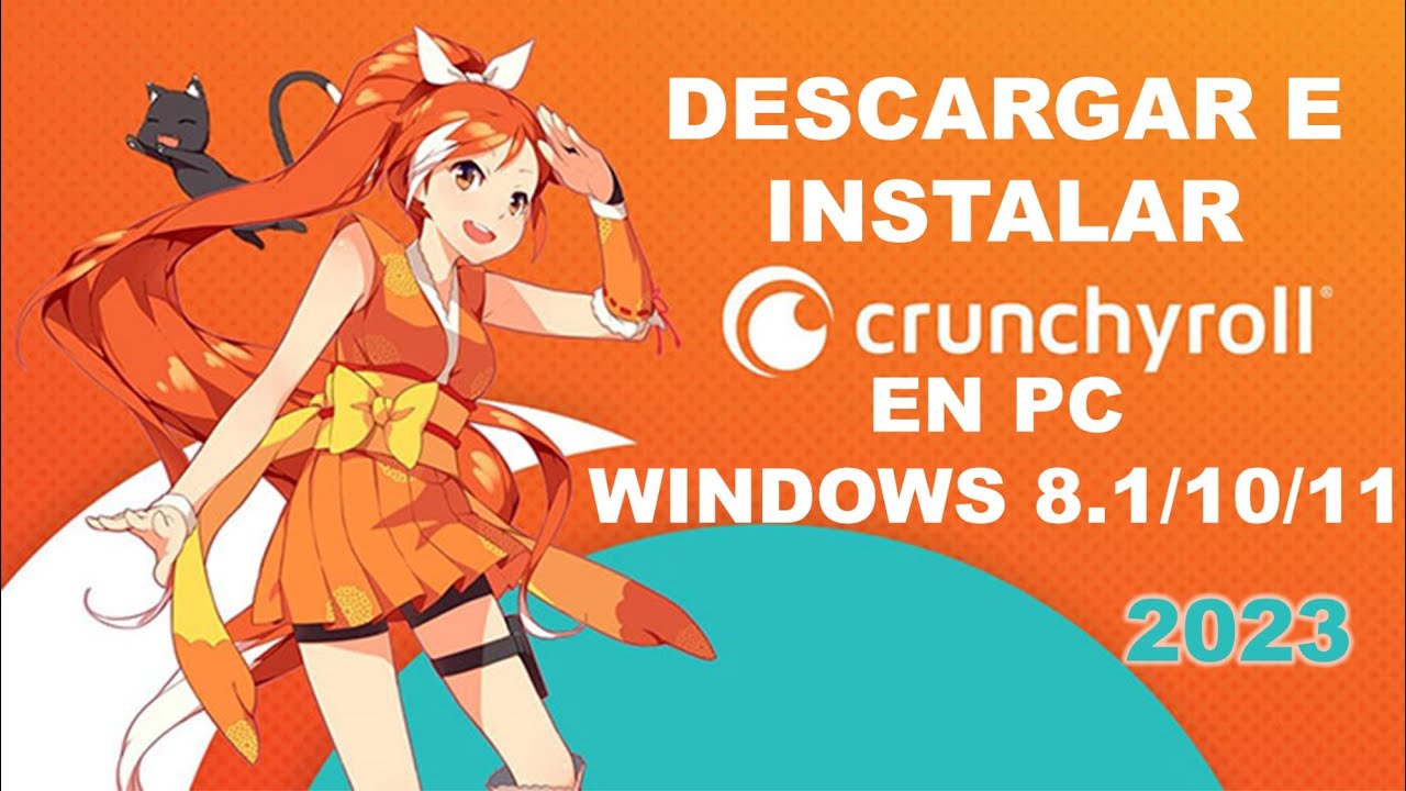 Como instalar Crunchyroll en pc 2024 - YouTube