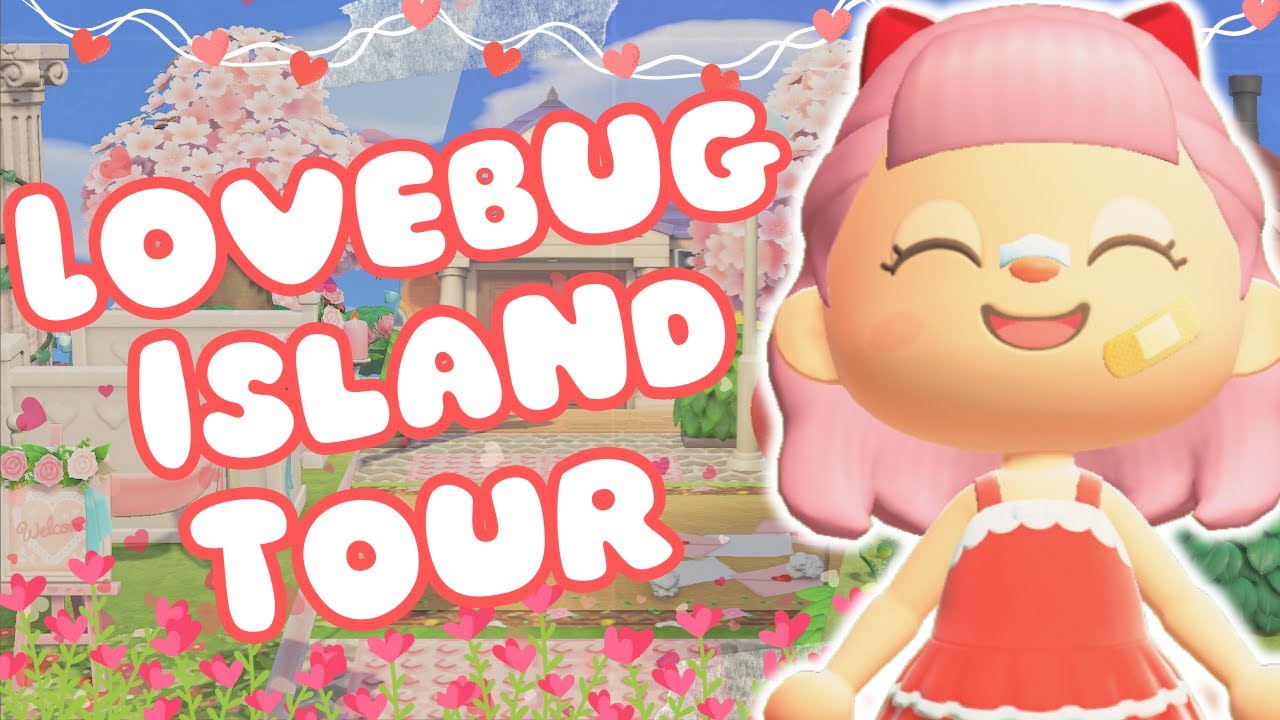VALENTINES FAIRY CORE TOWN CORE ISLAND TOUR | ACNH ISLAND TOUR | ANIMAL ...