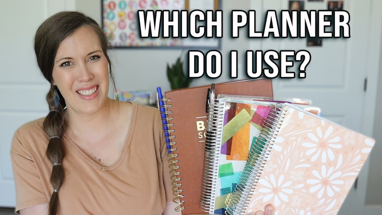 3 Planners I Love & How I Use Them | Block Scheduling - YouTube