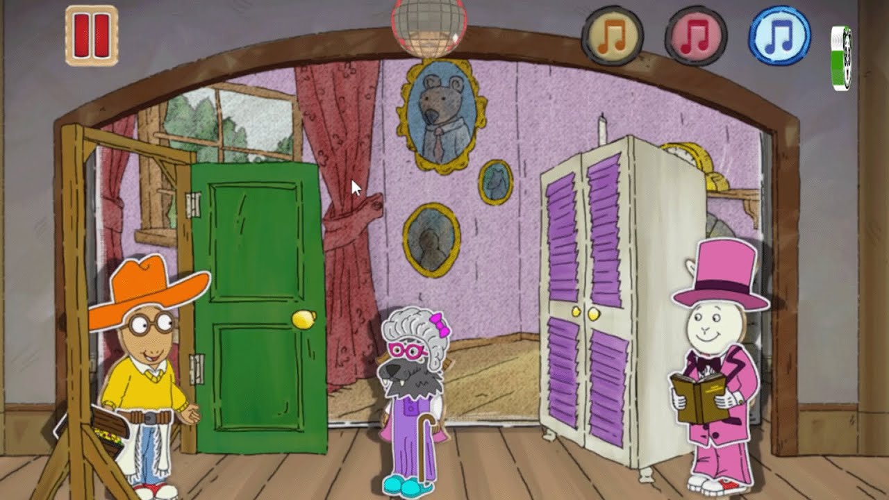 Arthur Games Episodes 46 Arthur's Puppet Theater Little Red Riding Hood ...