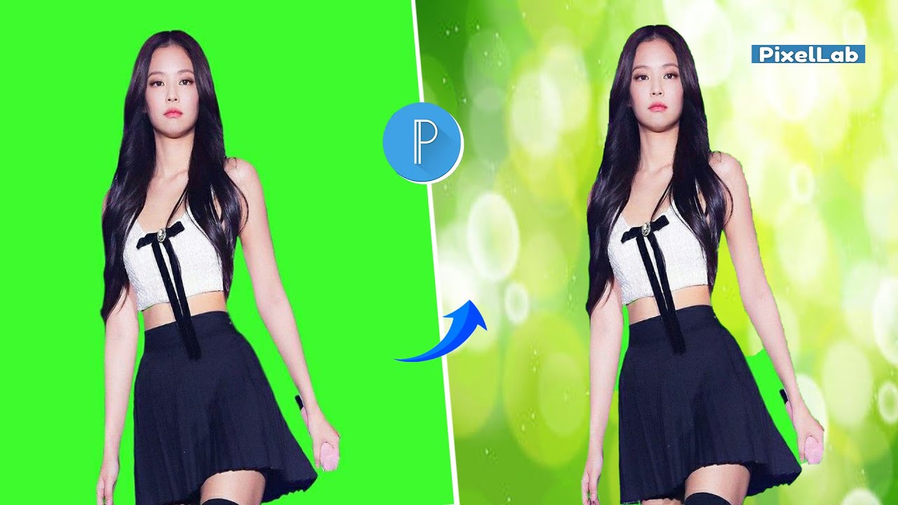 Pixellab Photo Editing Background Change | How to Change Background of ...