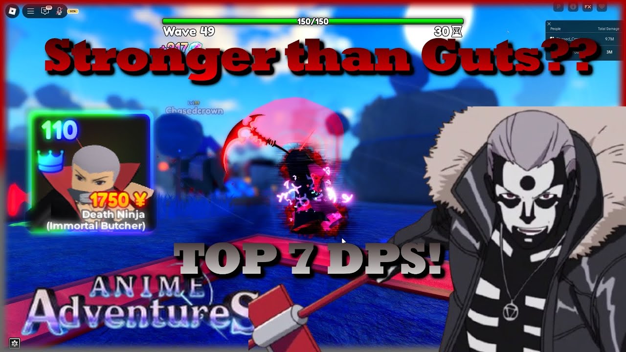 [AA] Max Level Unique Hidan / Death Ninja Fully Buffed Showcase - YouTube